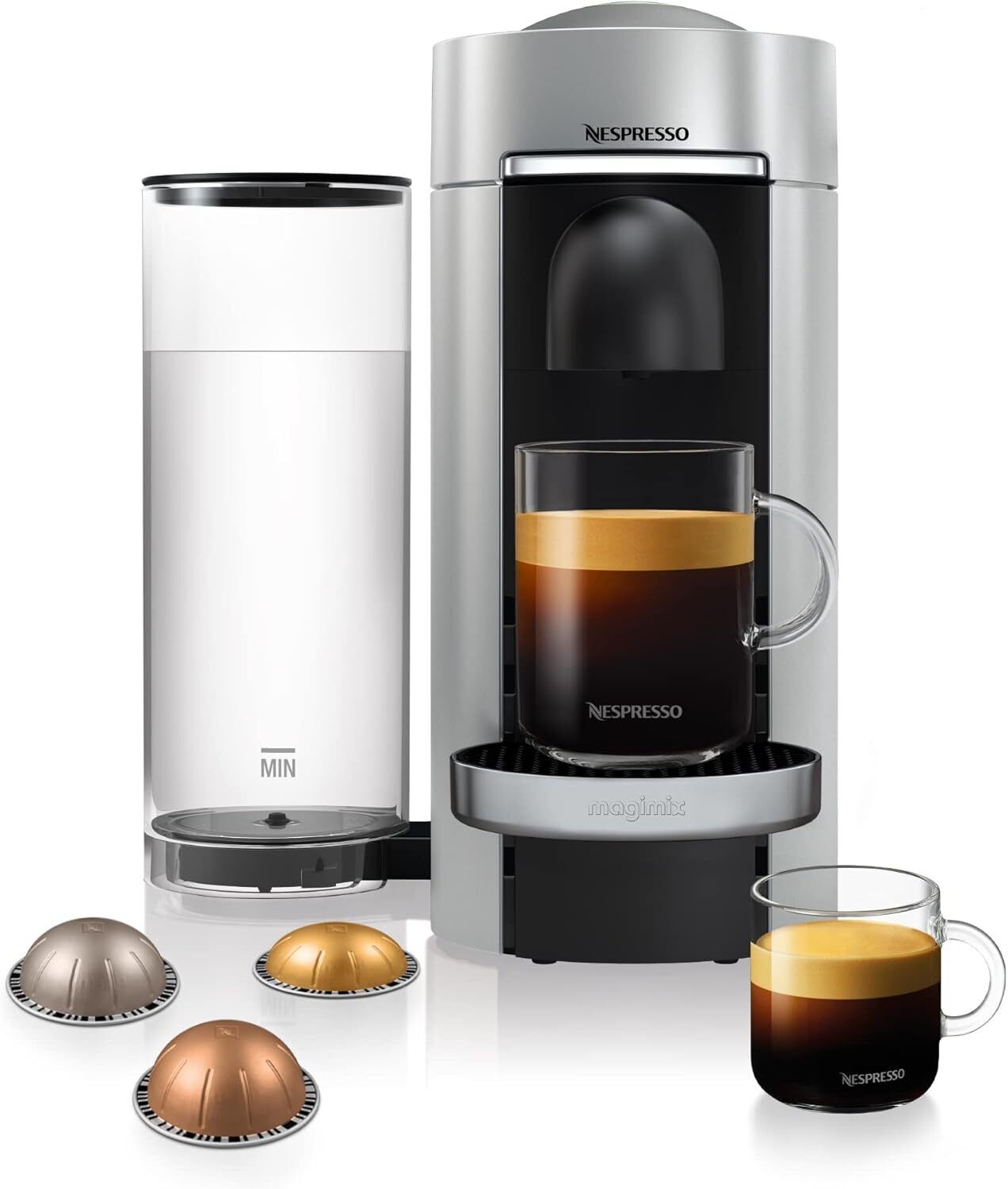 Nespresso Vertuo Plus Automatic Pod Coffee Machine – The Phone Centre